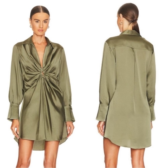Jonathan Simkhai | Dresses | Jonathan Simkhai Satin Mini Dress | Poshmark